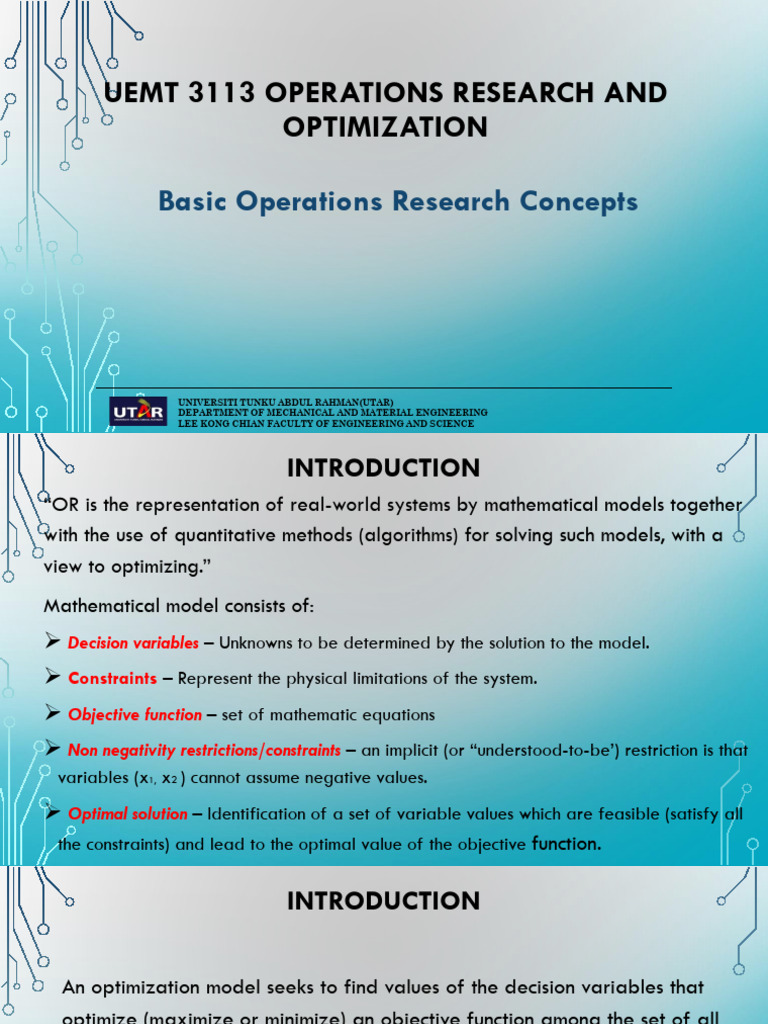 Lecture_1-2_Basic_Operations_Research_Concepts | PDF | Mathematical ...
