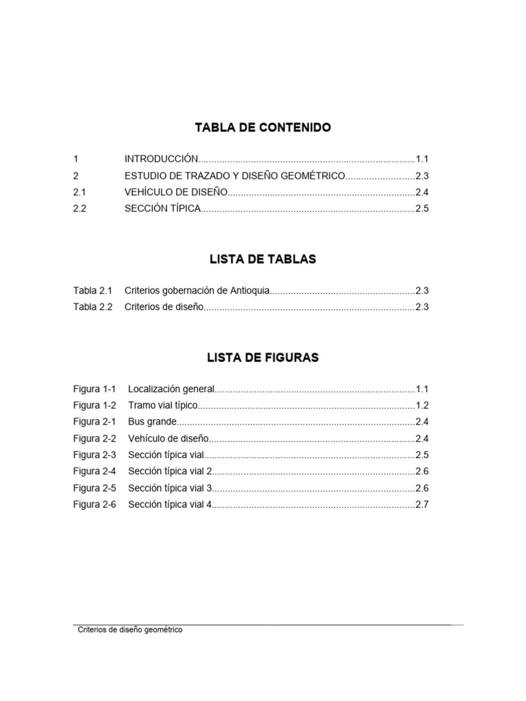 Criterios Diseño Geométrico | PDF | Autobús | La carretera