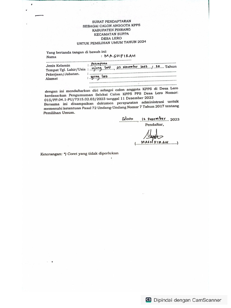 Maghfirah TPS 21 | PDF