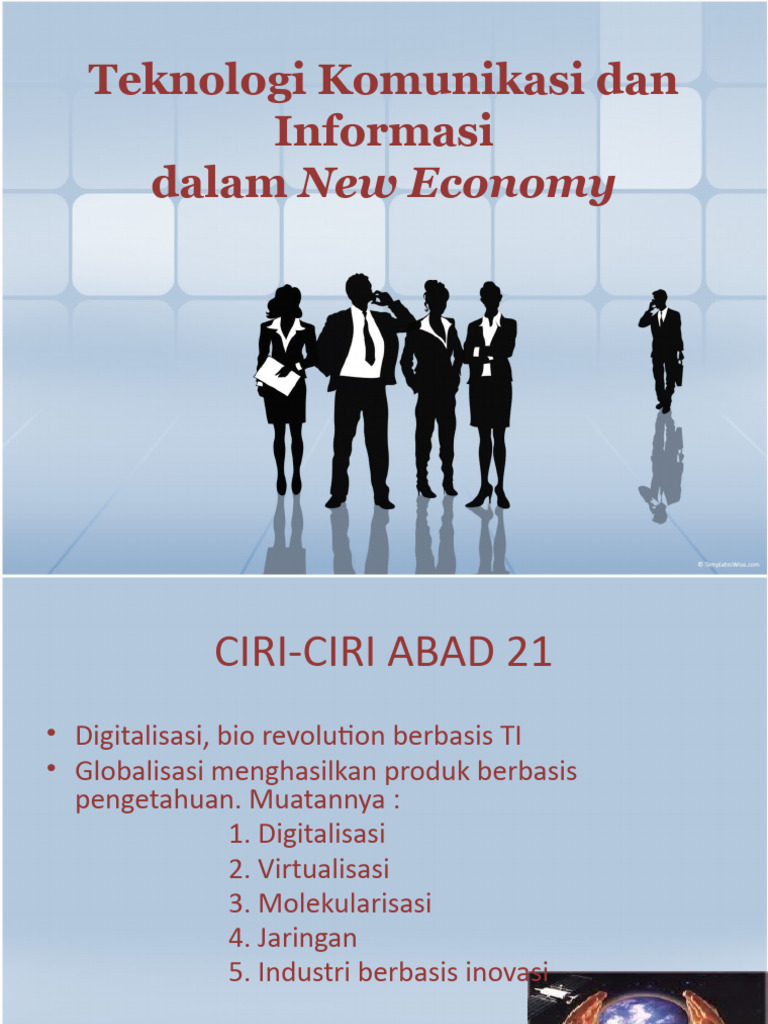 BAB 11 Peran TI Dan New Economy | PDF