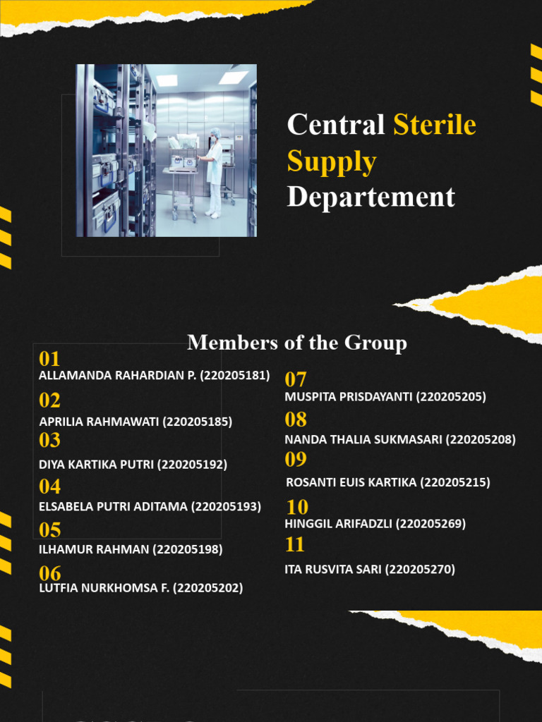 Understanding CSSD Functions and Roles | PDF