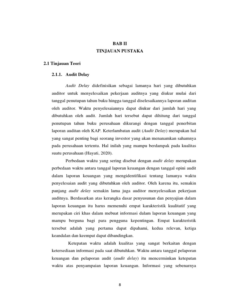 Bab 2 - DFTR Pustaka | PDF