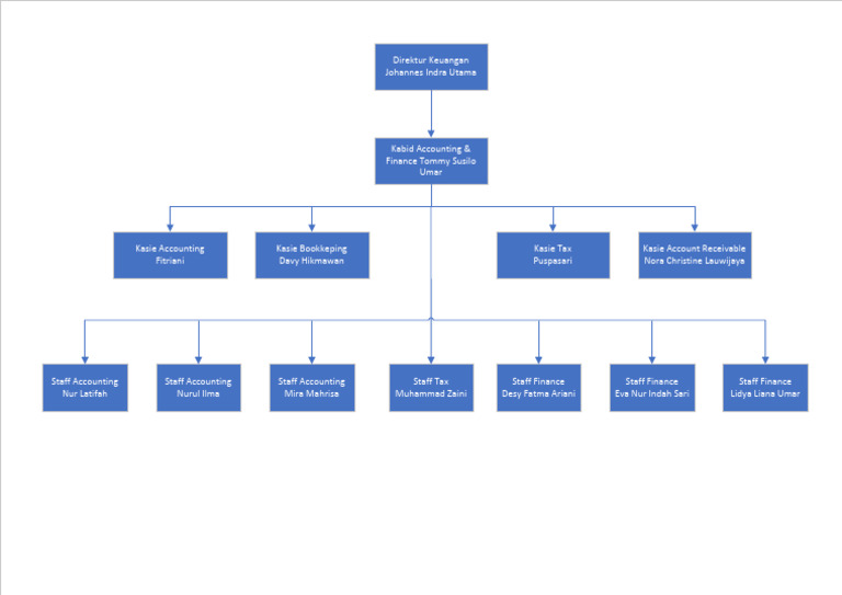 Struktur Accounting Finance PDF