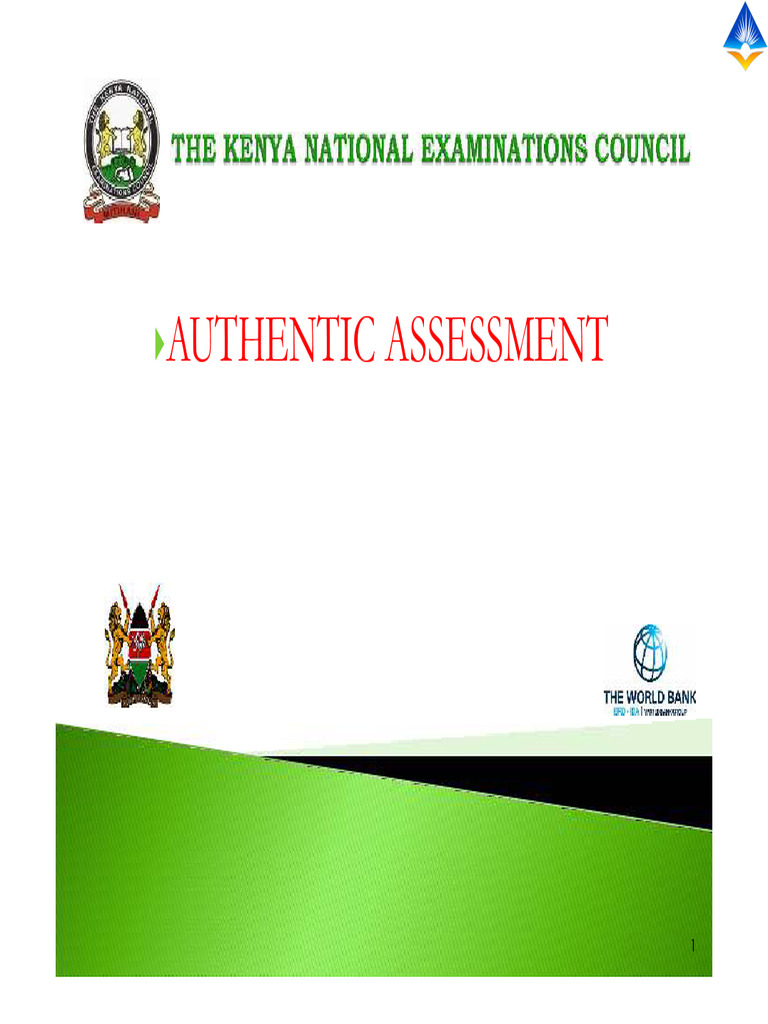 Authentic Assessment | Download Free PDF | Educational Assessment | Learning