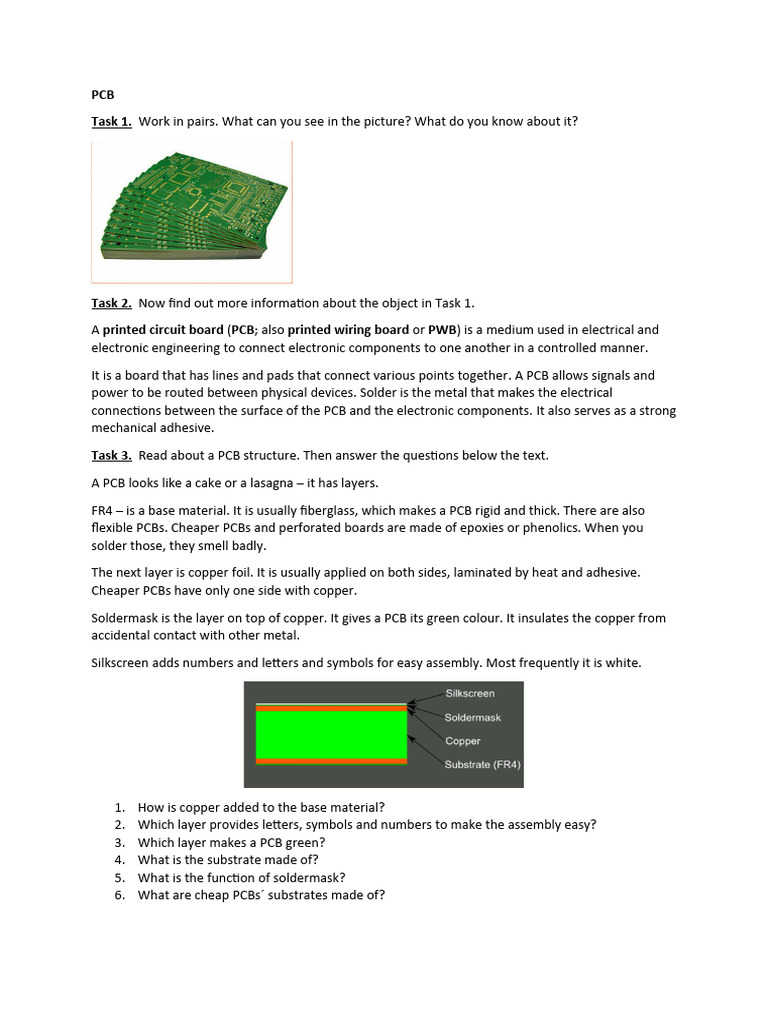 Doska Plošného Spoja | PDF | Printed Circuit Board | Engineering