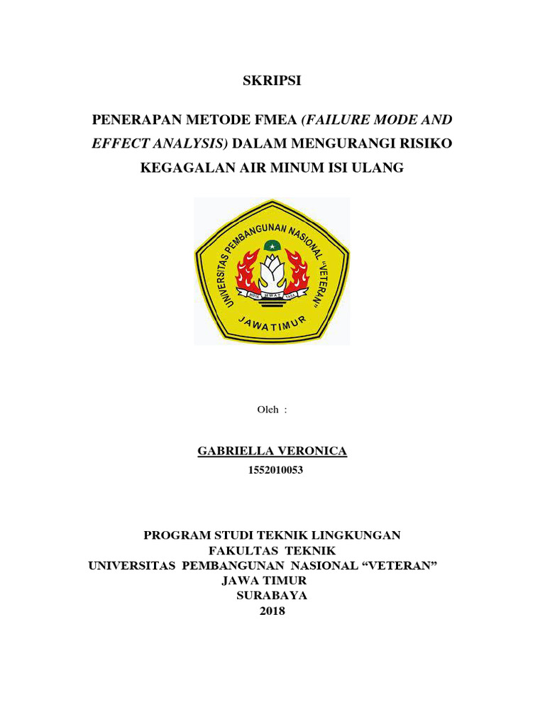 Penerapan Metode Fmea Failure Mode and e | PDF | Sains & Matematika