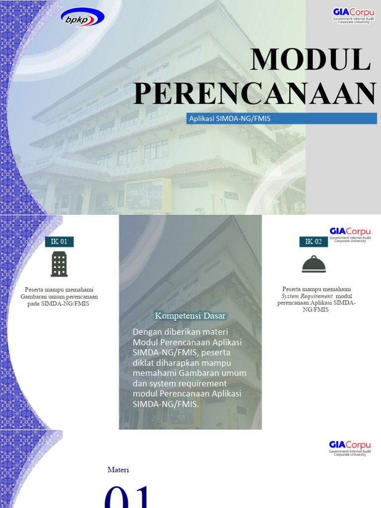 Perencanaan SIMDA-NG/FMIS | PDF