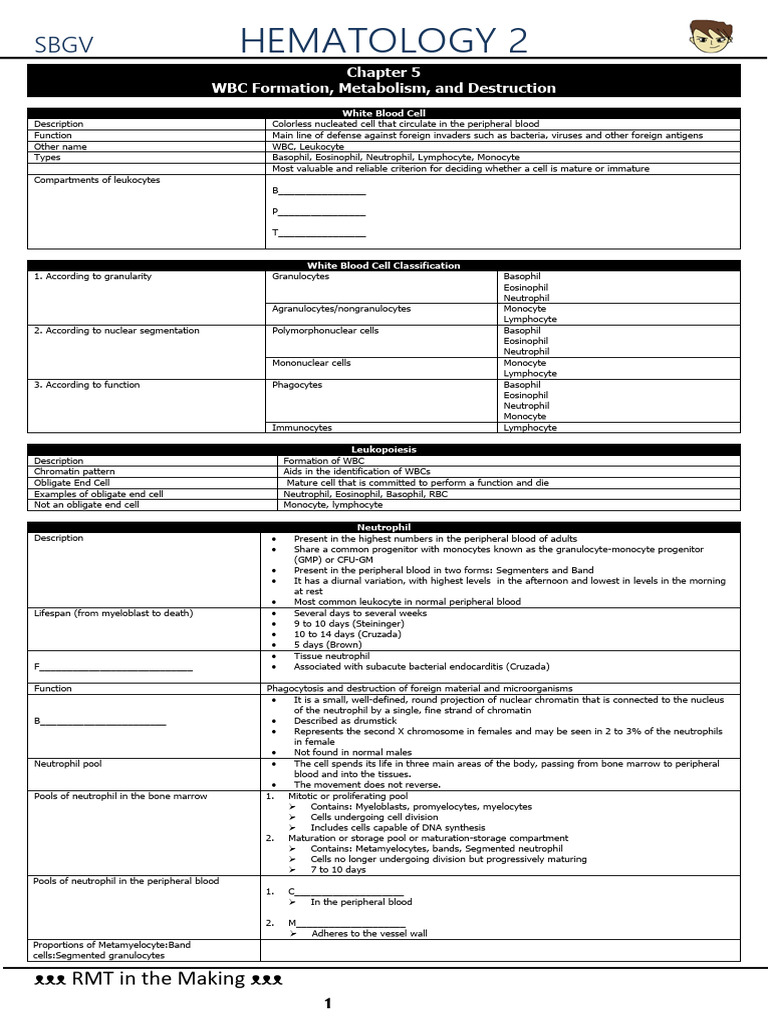 Hema 2 | PDF | White Blood Cell | Lymphoma