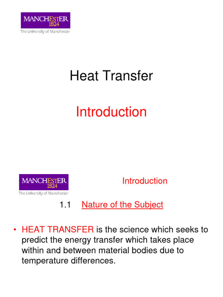 Set 2 Heat Transfer Introduction1 | PDF | Heat Transfer | Heat