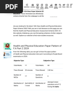 Unit 2 Physical Education Notes - Class 12 CBSE | PDF