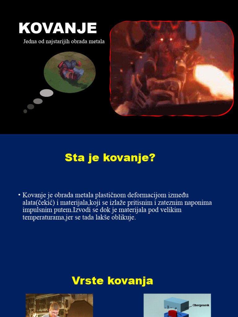 Kovanje Husala Prezentacija | PDF