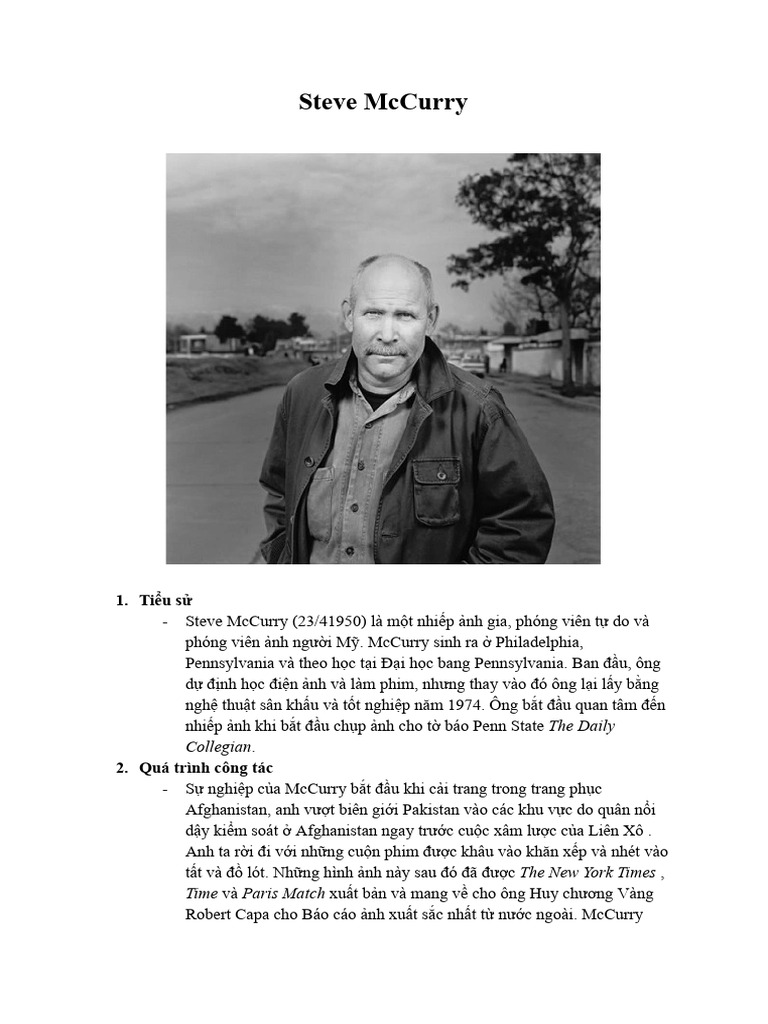Steve McCurry | PDF