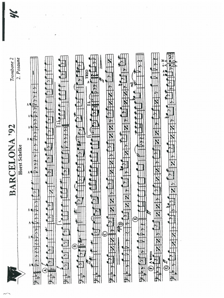 Trombone 2 Fa | PDF