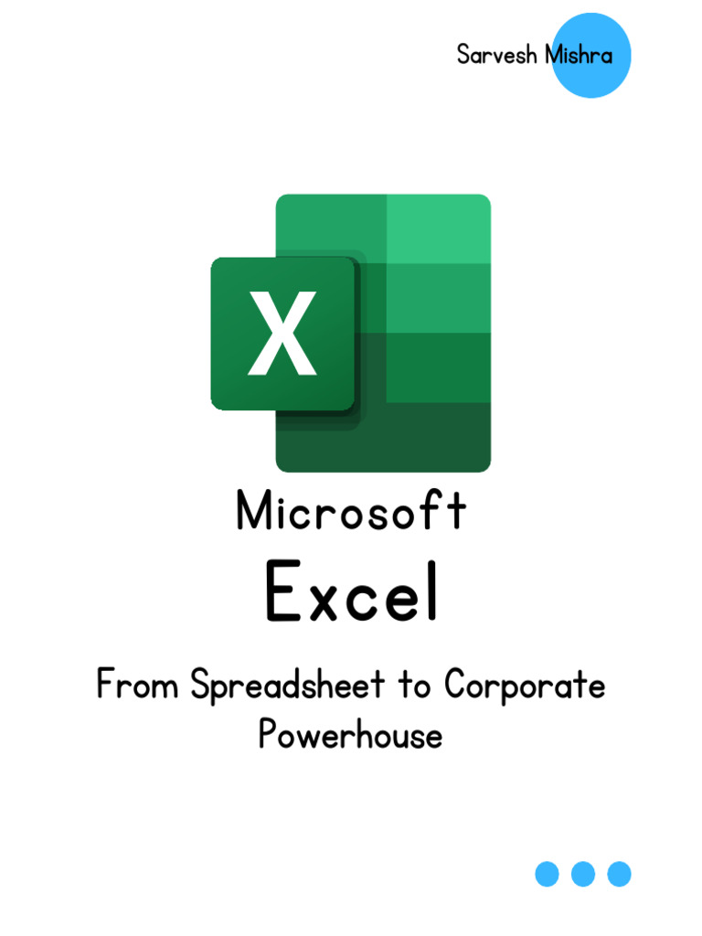 MS Excel Info | PDF | Microsoft Excel | Spreadsheet