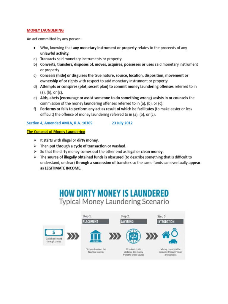 Anti Money Laundering Act | PDF | Insurance | Money Laundering