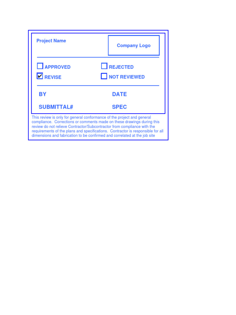 Submittal Review | PDF Submittal Review | PDF