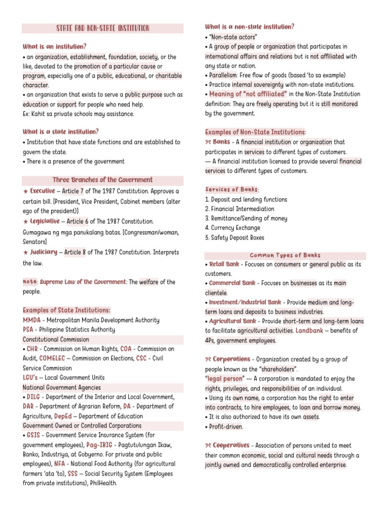 (UCSP) all Q2 lessons | PDF | Cooperative