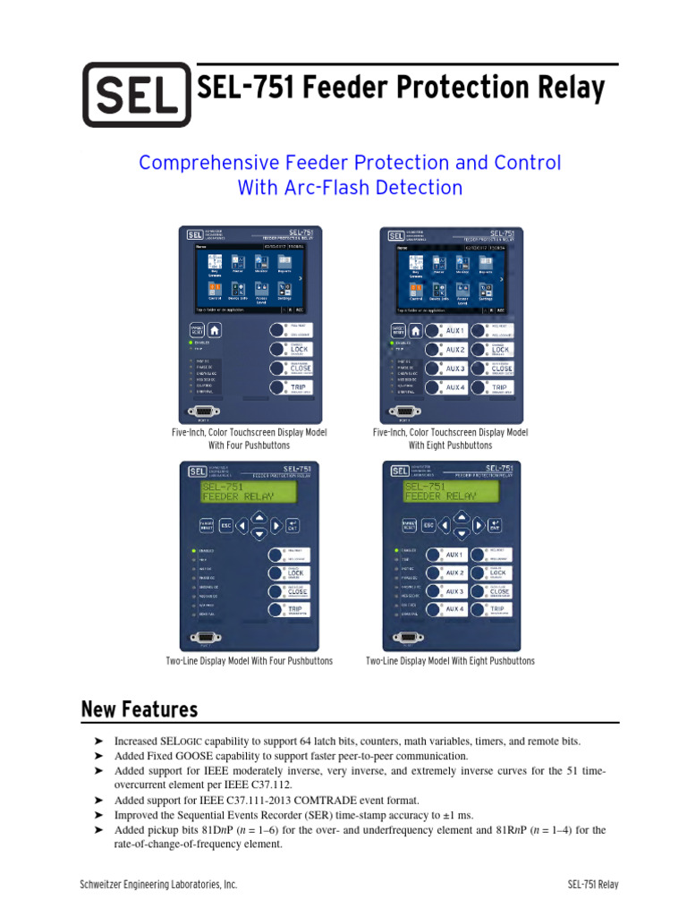 751 DS 20230315 | PDF | Relay | Electromagnetism
