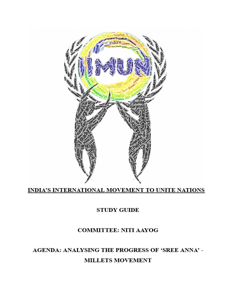 Niti Aayog - Analysing The Progress of 'Sree Anna' - Millets Movement ...