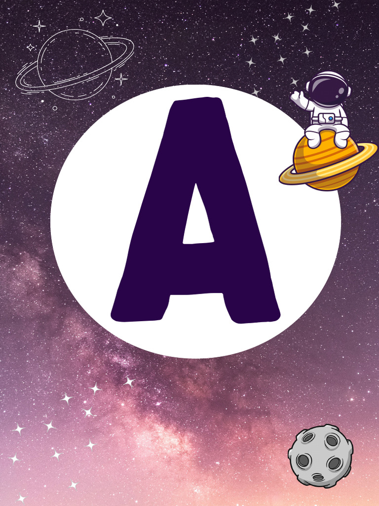 Abecedario Astronauta | PDF