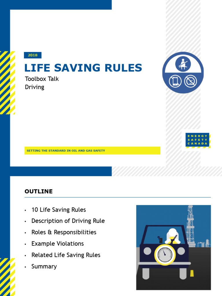LSR-Driving-Toolbox-Talk | PDF | Seat Belt | Vehicles