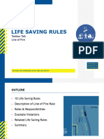 Lifesaving Rules Poster | PDF | Safety