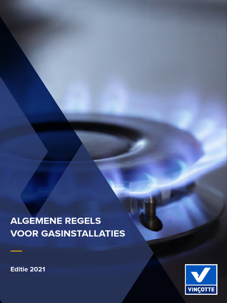 Vinçotte Algemeen Reglement Gasinstallaties 2021 NL | PDF