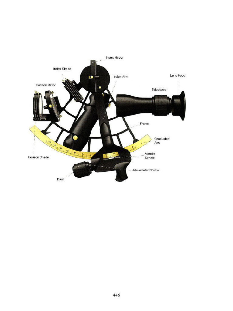 14-Reading of Sextant and Sextant Corrections | PDF | Optics