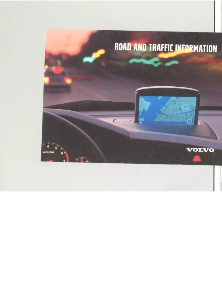 User Manual Volvo RTI-V70 (2001) (53 Pages) | PDF
