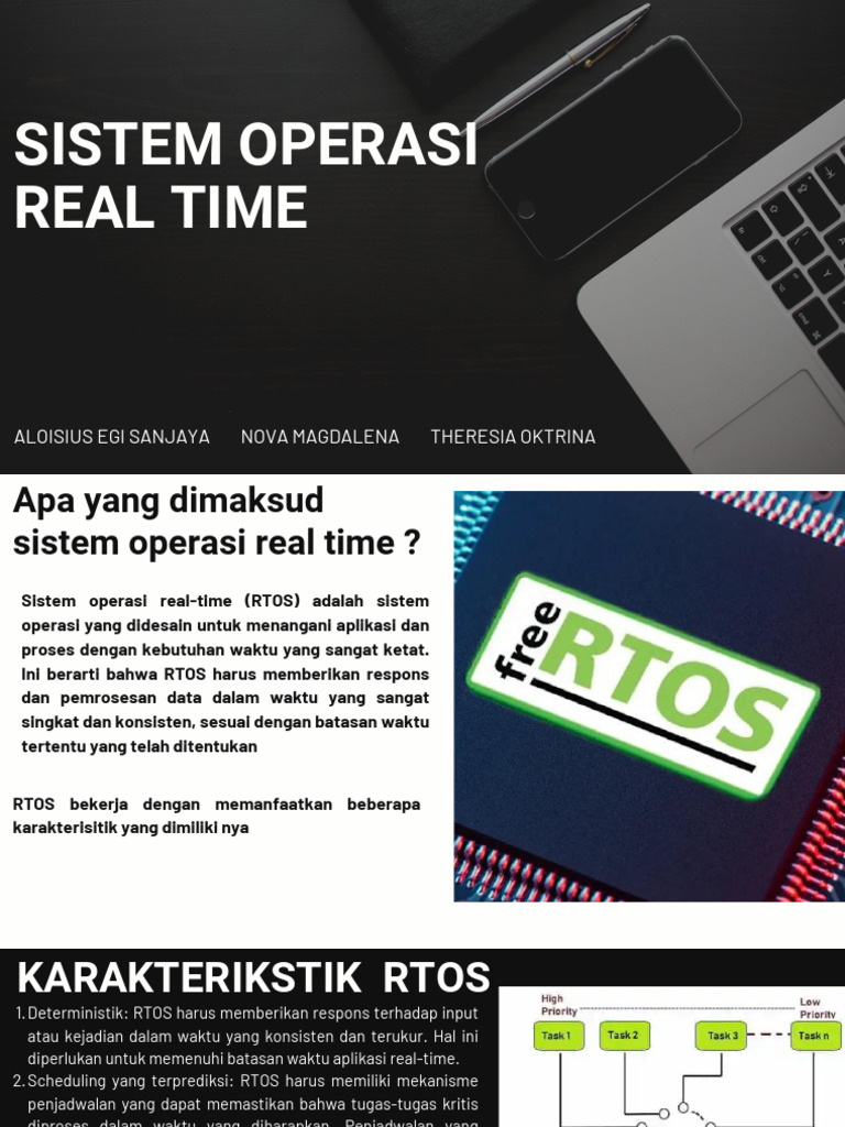 RTOS (Real Time Operaion System) | PDF | Komputer | Teknologi & Rekayasa