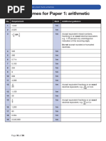 Key Stage 2 Math Test Mark Schemes | PDF | Angle | Elementary Mathematics