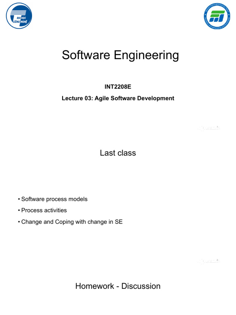 03-SE-Agile | PDF | Agile Software Development | Scrum (Software Development)