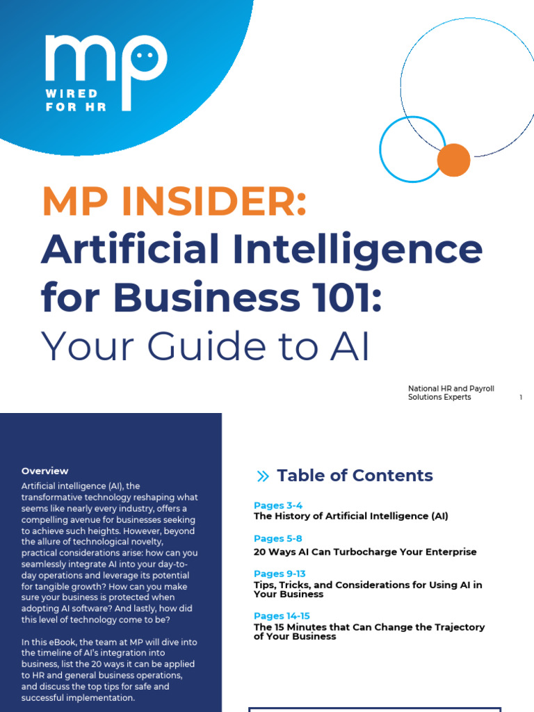 MP Insider - Artificial Intelligent For Business | PDF | Artificial Intelligence | Intelligence ...