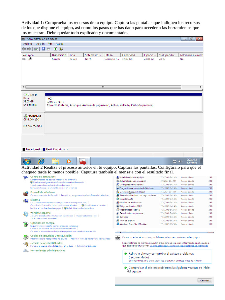 Particiones de Windows Lama Rivero Paco | PDF | Software utilitario | Arquitectura de Computadores