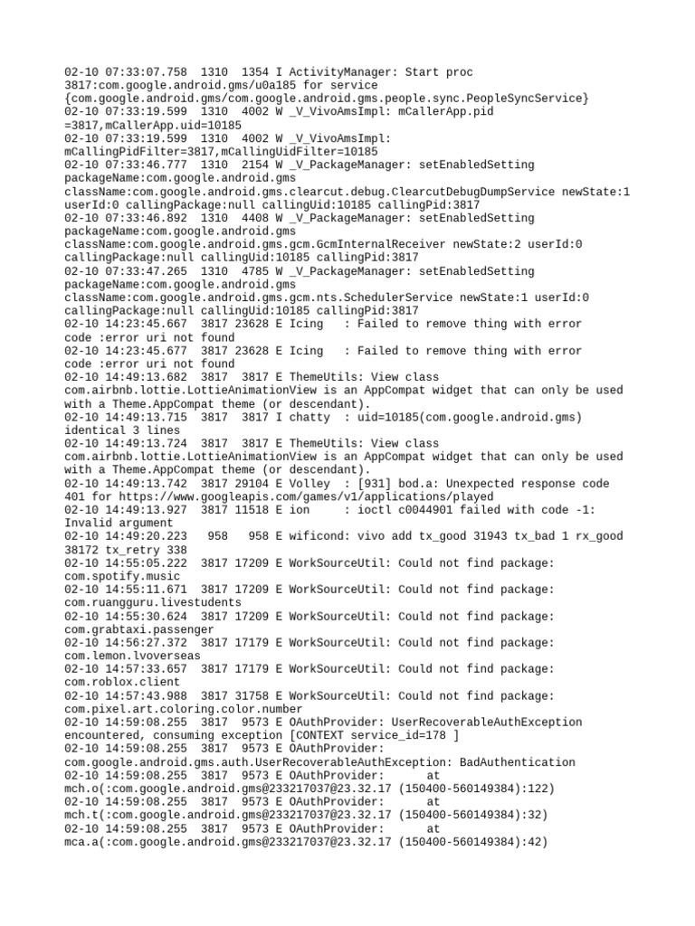 Log | PDF | Computer Programming | Computer Engineering