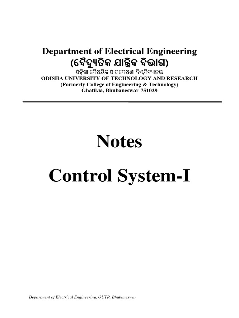 Basic Control System | PDF | Force | Torque