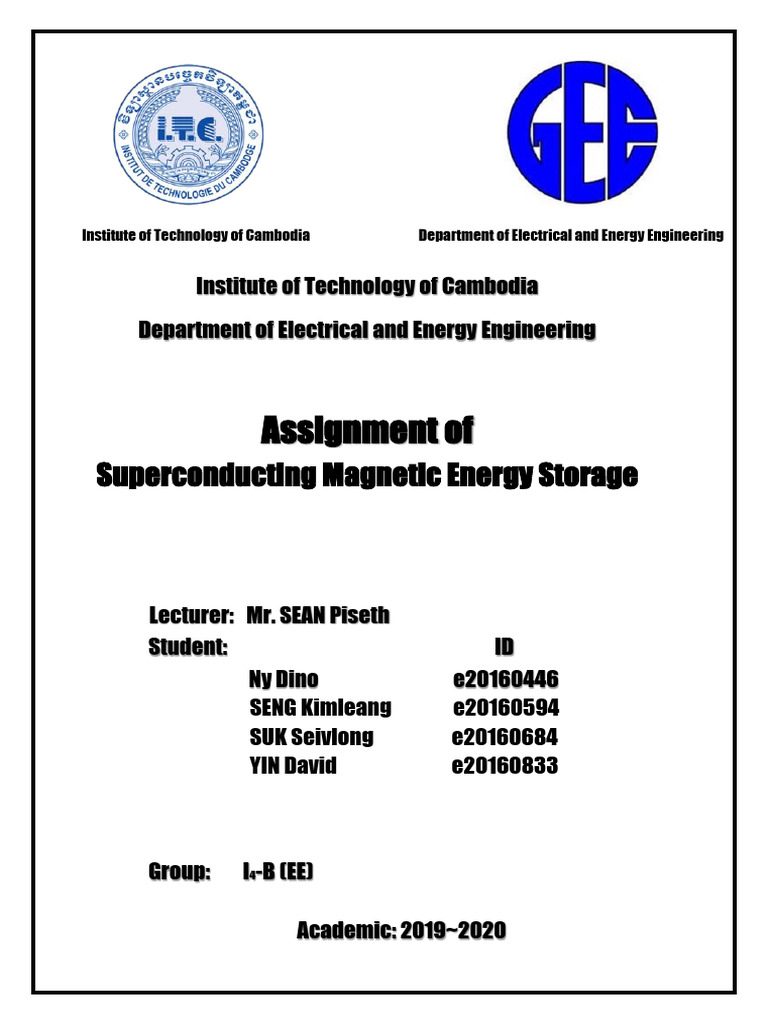 Superconducting Energy Storage | Download Free PDF | Superconductivity ...