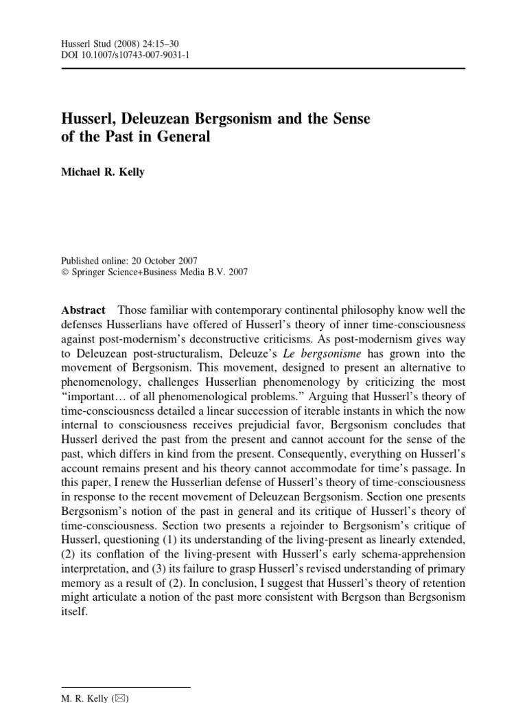 3. husserl | Edmund Husserl | Phenomenology (Philosophy) | Prueba ...