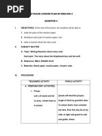 7es SEMI-DETAILED LESSON PLAN (DRAFT) | PDF | Nonverbal Communication ...