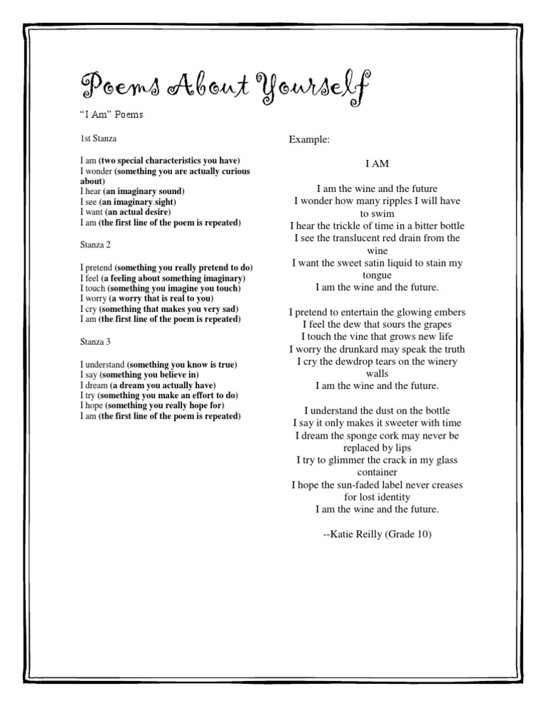 Poetry Packet | PDF | Sonnets | Limerick (Poetry)