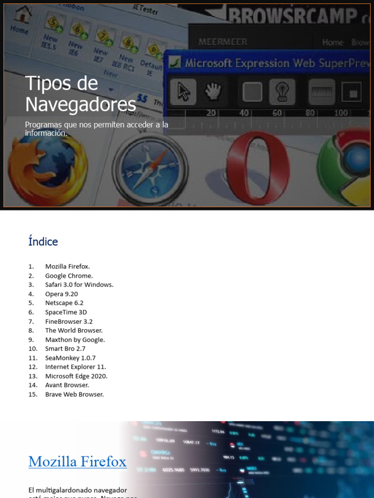 Práctica 07 Navegadores - Leticia Hilario. | PDF | explorador de Internet | Microsoft Windows