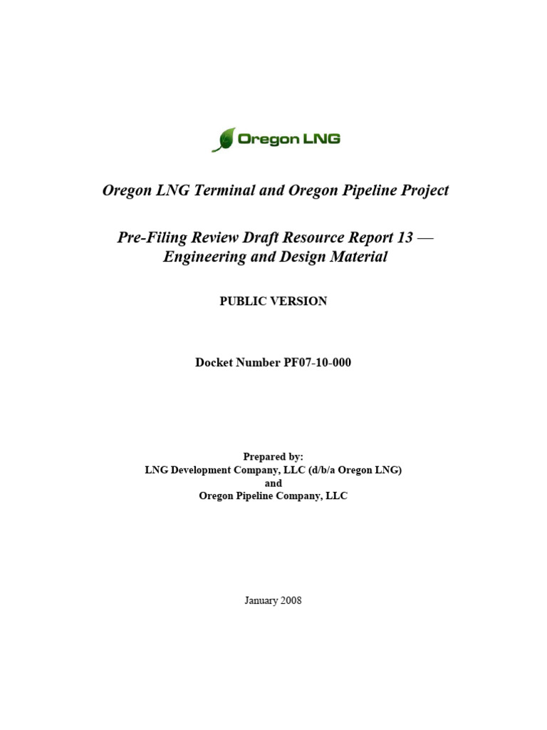 LNG Terminal | PDF | Natural Gas | Liquefied Natural Gas