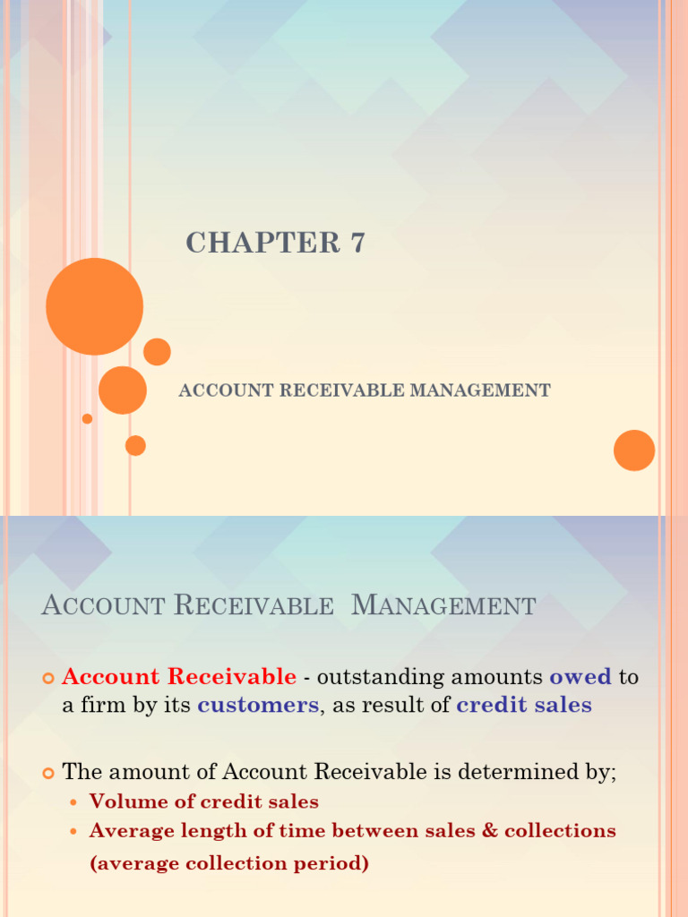 Account Receivable Management Guide | PDF | Credit Card | Credit
