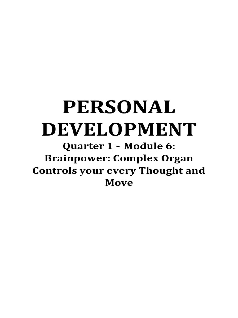 Brain Power | PDF | Brain | Neuron