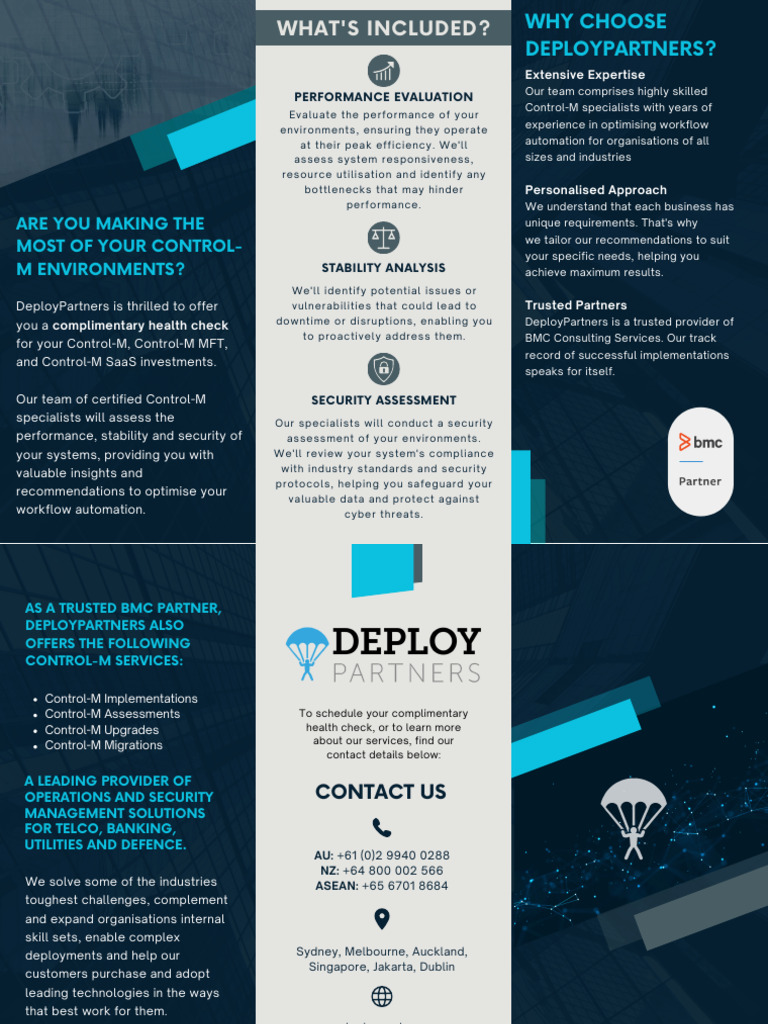 DeployPartners + BMC Health Check | PDF | Systems Engineering | Computing