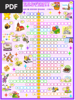 Beach Crossword Puzzle Answers | PDF | Word Puzzles