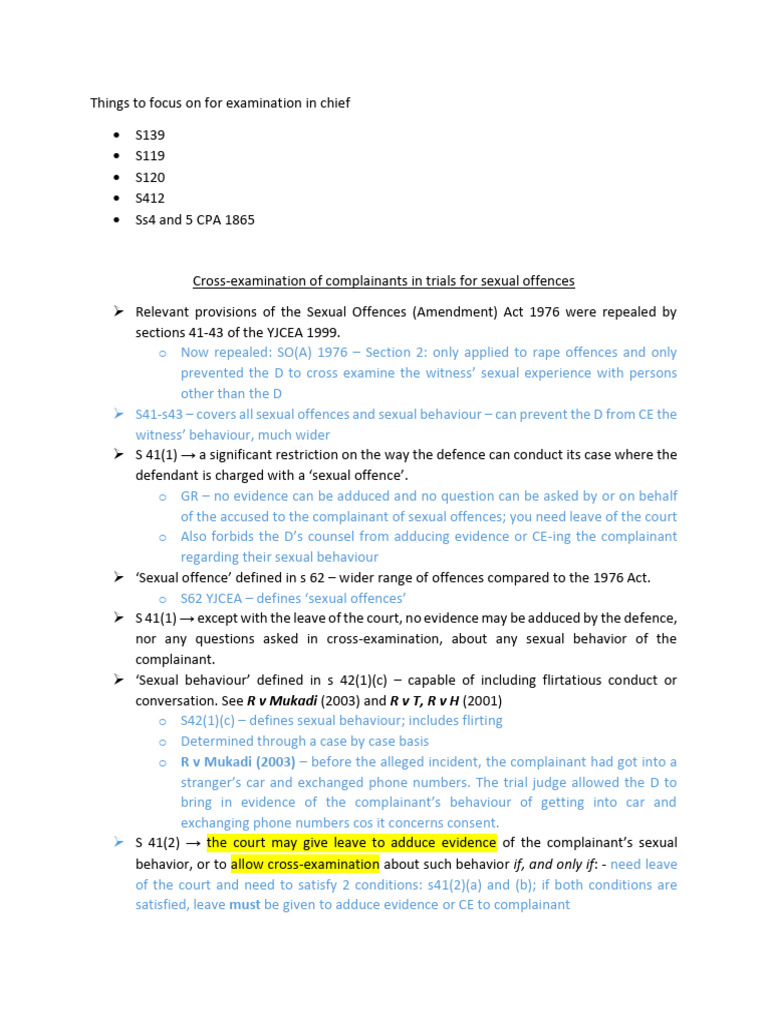 Examination of Witness PT 3 | PDF | Witness | Prosecutor