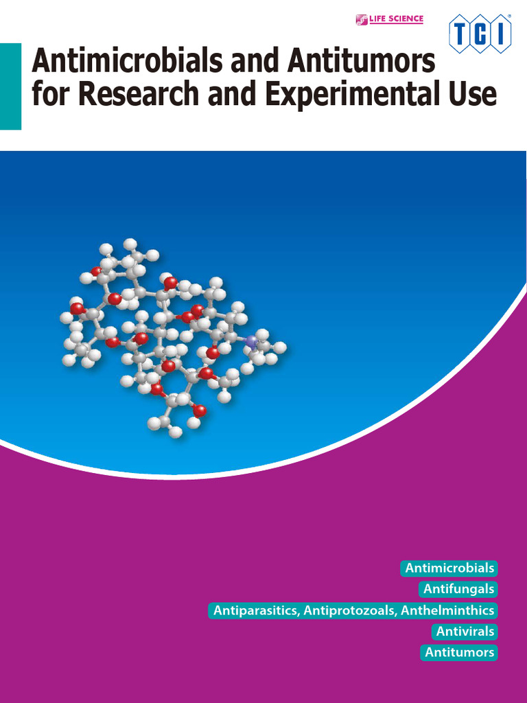 Antimicrobials and Antitumors For Research and Experimental Use | PDF | Antimicrobial | Chemical ...