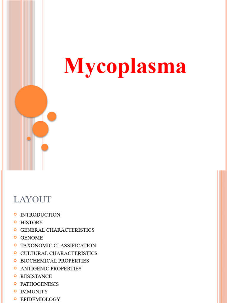 745_Mycoplasma | PDF | Mycoplasma | Infection