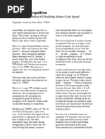 Build a Morse Code Telegraph Machine | PDF | Telegraphy | Screw